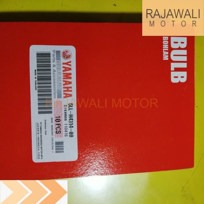 Bohlam Depan Yamaha 5TL (RAJAWALI MOTOR) | Lazada Indonesia