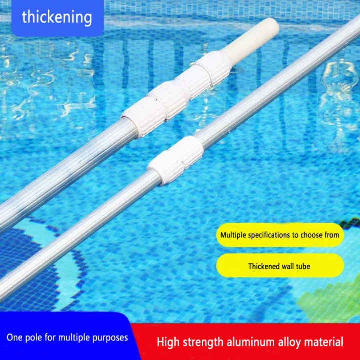 3m telescopic swimming pool cleaning aluminum alloy telescopic pole ...