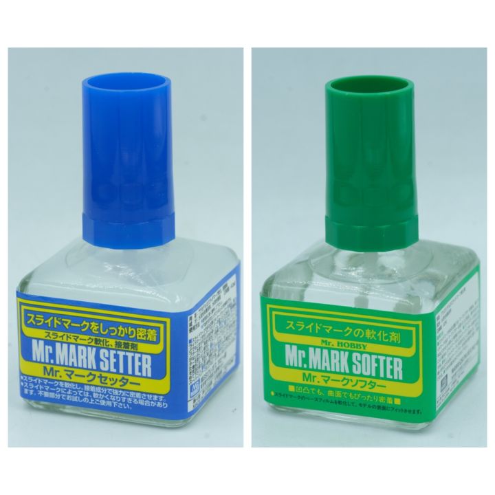 Dung dịch Mr. Mark Setter - Mark Softer hỗ trợ dán decal nước chính ...