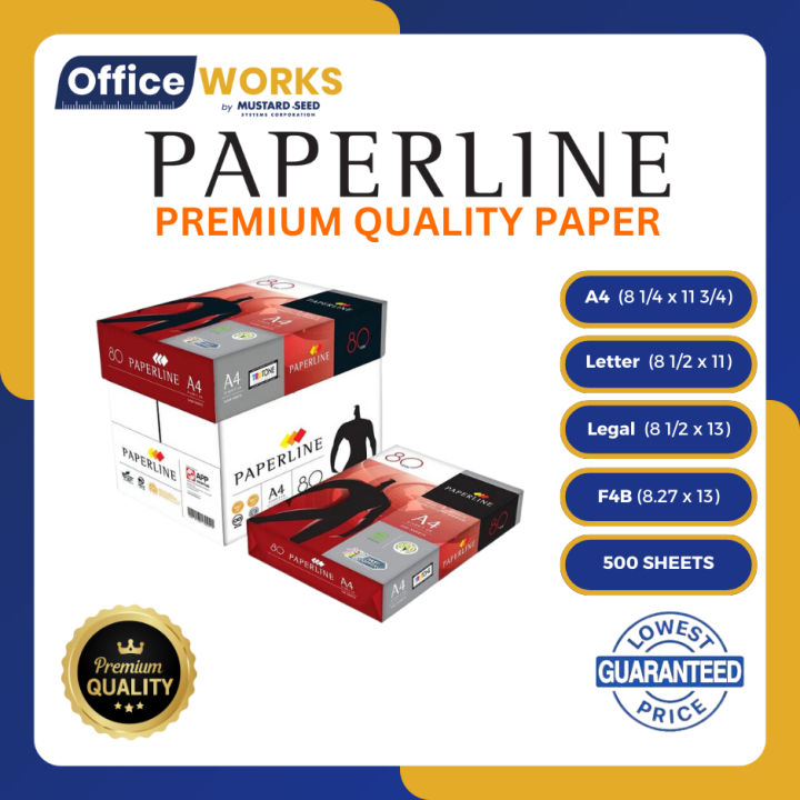 Paperline Global Bond Paper 80gsm | Lazada PH