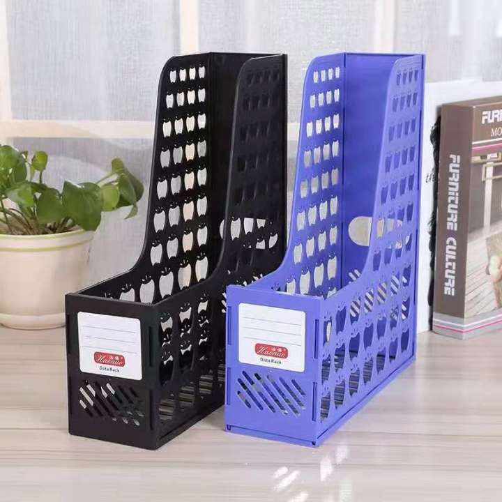 Office File Basket Single Grid File Column Data Rack Folder Storage ...