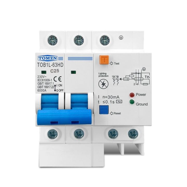 (SDFZ) Residual Current Circuit Breaker Main Switch with Surge ...