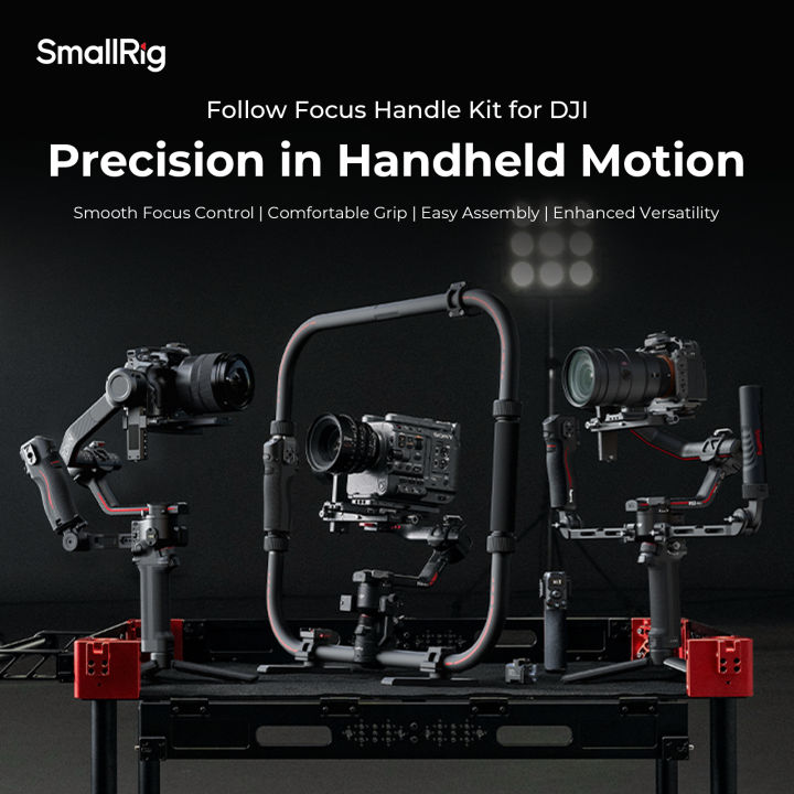 SmallRig RS4 Focus Control Handle Stabilizer อุปกรณ์เสริม Handgrip สำหรับ DJI RS 2 / RS3 Pro ...