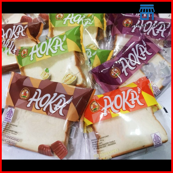 Roti Aoka Roti Panggang All Varian Rasa Lengkap Murah | Lazada Indonesia