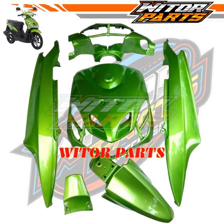 Full Body Halus Yamaha Mio Smile Mio Sporty Hijau / Full Bodi Halus ...