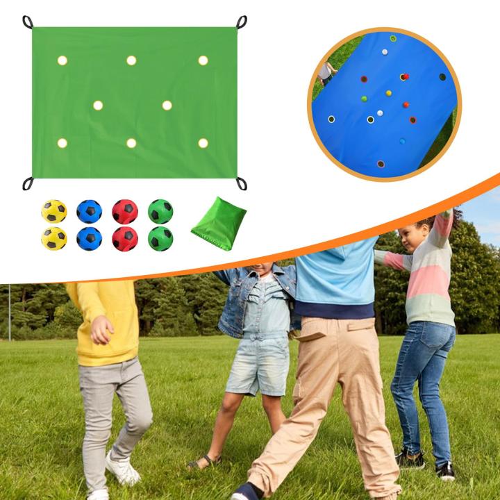 BNCLOTH Hole Tarp Team Building Game Outdoor Enhances Social Skills ...