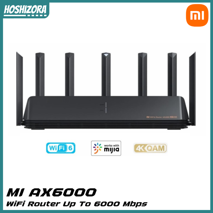 XIAOMI Mi WiFi Router AX6000 WiFi 6E Up To 6000Mbps - Support OpenWRT ...