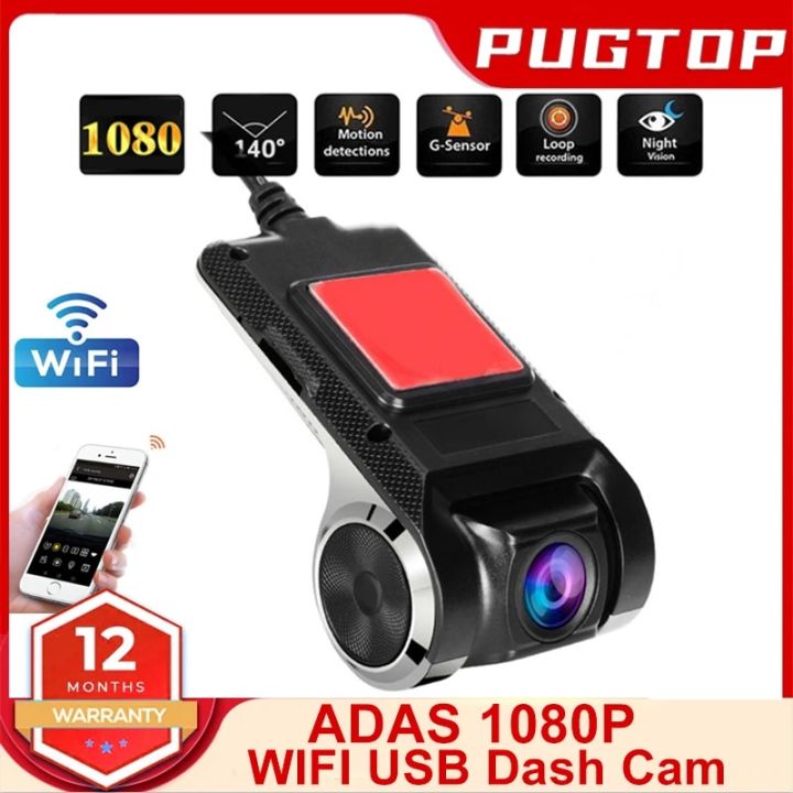Car DVR Camera Recorder HD mini Camera WIFI USB Dash Cam for Car DVD ...