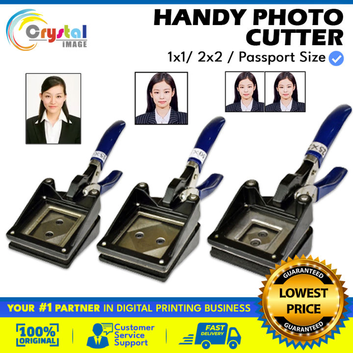 Officom Portable Die Cutting Machine for Photo 2x2 Cutter Picture (1x1 ...