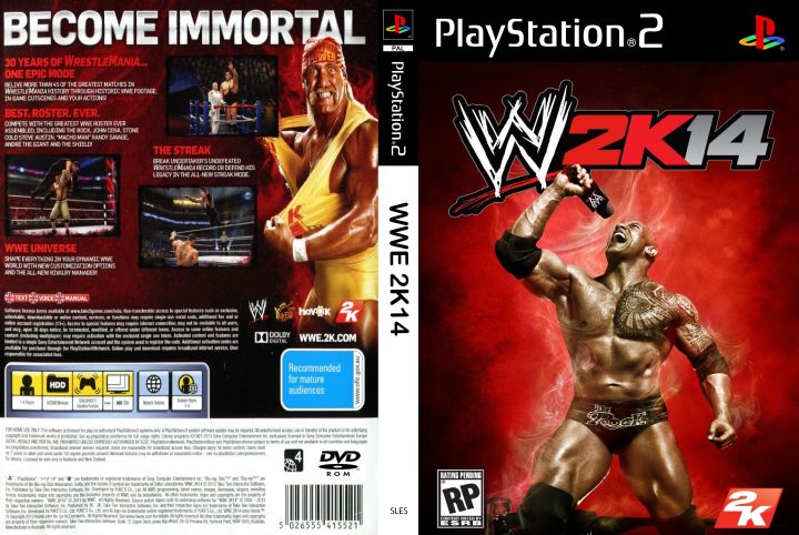 PS2 WWE SmackDown! vs. Raw 2014 (2k14) (Dvd Game) | Lazada