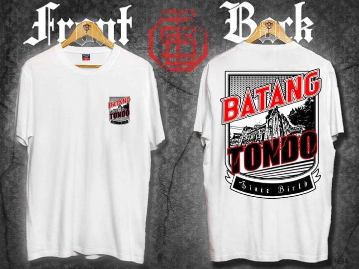 BATANG TONDO SHIRTS/A4 SIZE/CUSTOMIZED SHIRTS | Lazada PH
