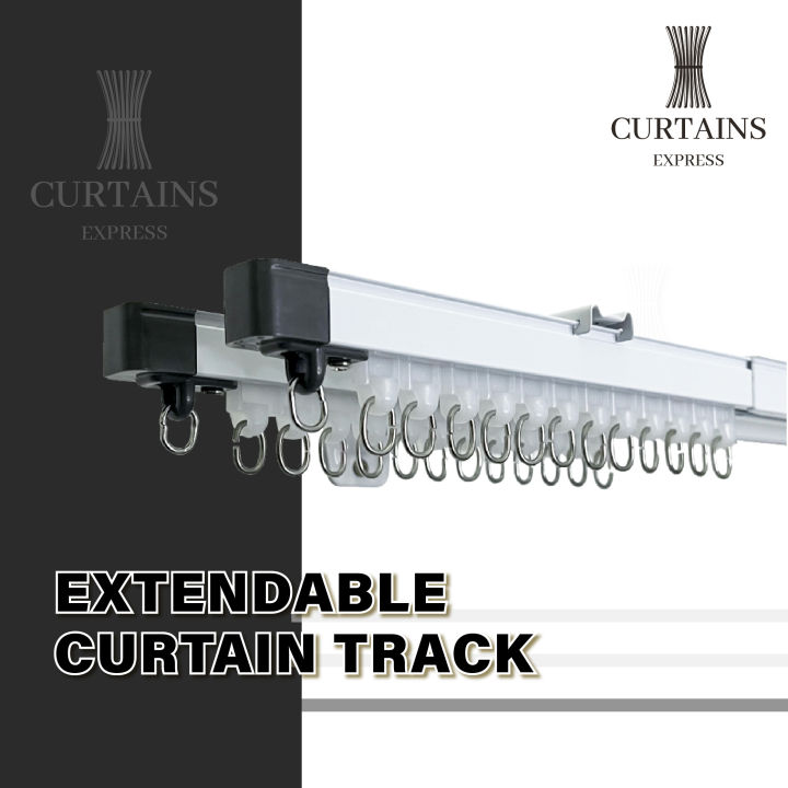 Extendable Track / Adjustable Curtain Rail / Aluminium Curtain Rail ...