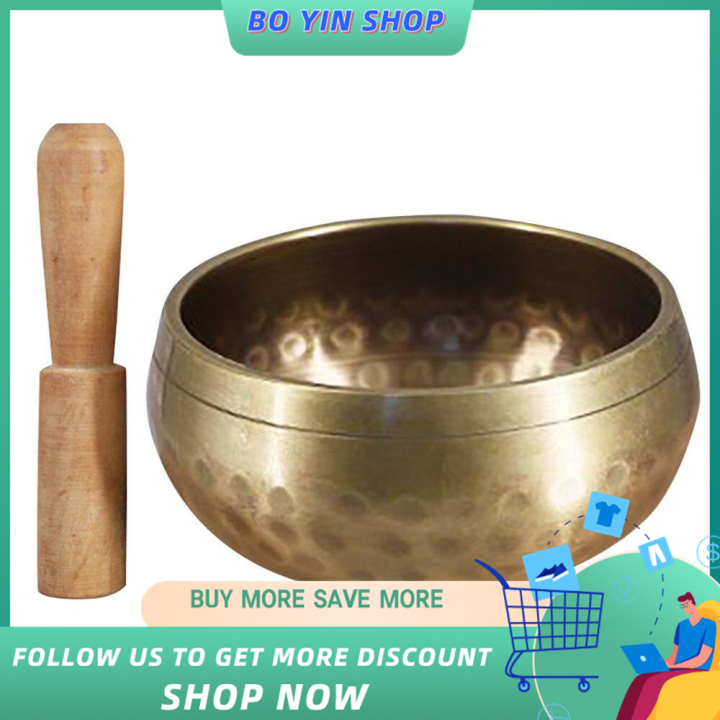 Tibetan Buddhist Singing Bowl Buddha Sound Bowl Musical Instrument for ...