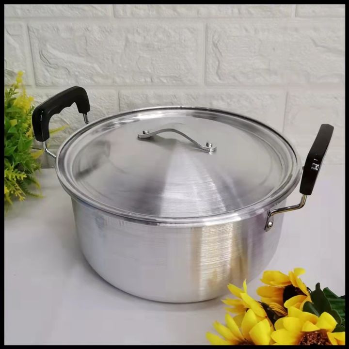 Stainless Steel Cooking Pot With Side to Side Handle Kaserola ...