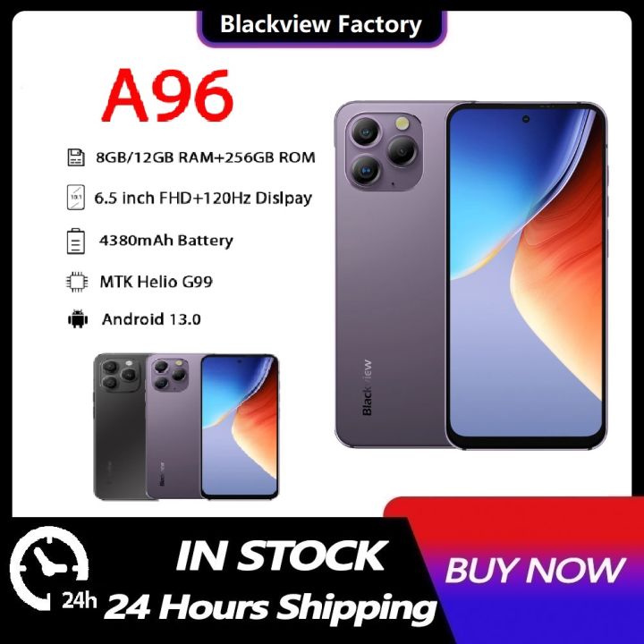 Blackview A96 Android 13 Smartphones Helio G99 Octa Core 12GB+256GB 4G ...