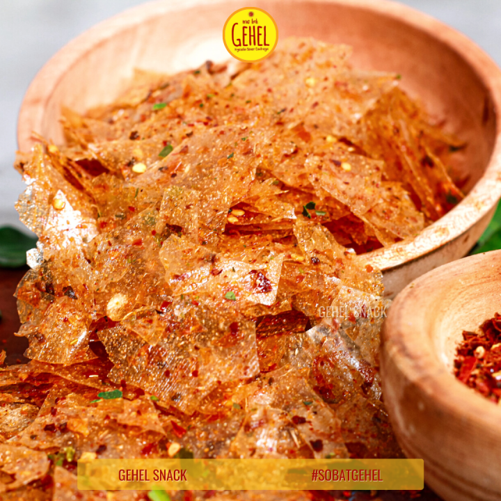 Gehel Snack Kripca Keripik Kaca Terenak Lezat Gurih Extra Pedas ...