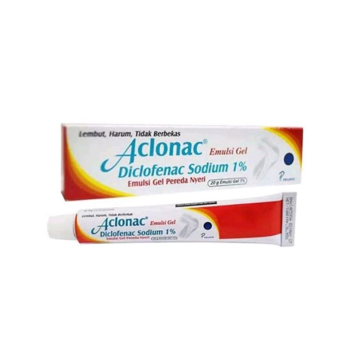 ACLONAC EMULSI GEL 20G / KRIM OTOT / PEGAL LINU / MEMAR / NYERI ...