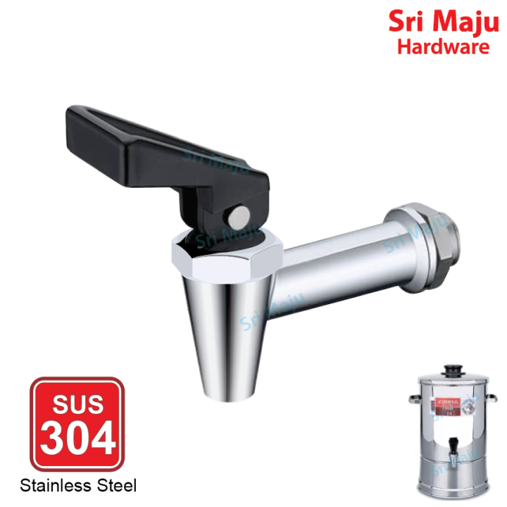 MAJU JBT-JB007 SUS 304 Stainless Steel Jar Bib Tap for Tupperware Zebra ...