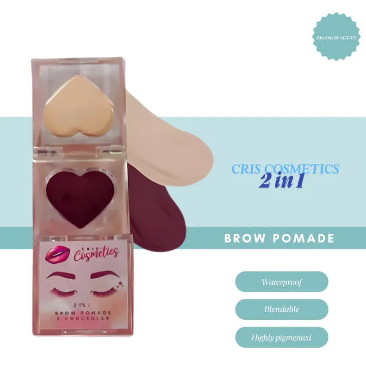 Cris Cosmetics 2 in 1 Brow pomade & Concealer | Lazada PH
