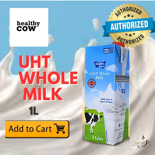 Healthy Cow UHT Whole Milk 1L - Creamy, Nutritious, and Long-Lasting ...