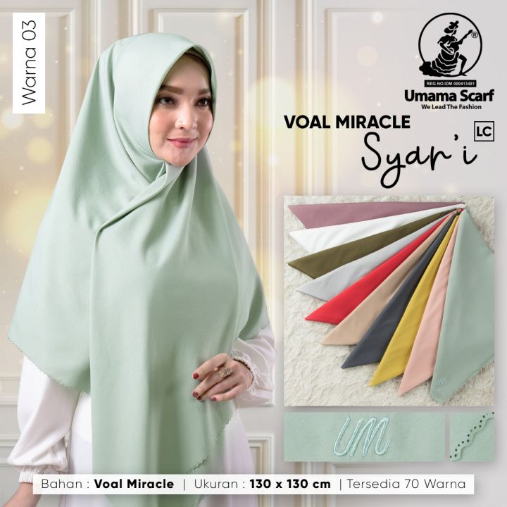 BISA COD-BEST SELLER HIJAB SYAR'I SEGIEMPAT VOAL MIRACLE POLOS BY UMAMA ... BISA COD-BEST SELLER HIJAB SYAR'I SEGIEMPAT VOAL MIRACLE POLOS BY UMAMA ...