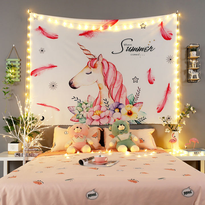 DIY Custom Background Cloth Hanging Cloth Decoration Tapestry Live ...