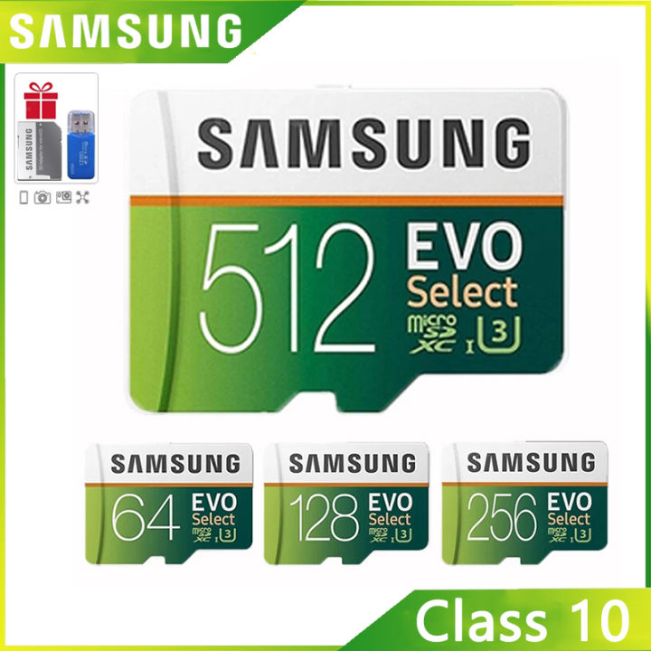 Samsung Evo 512GB 256GB 128GB Mini Memory Card 64GB 128GB 1TB Level 10 ...
