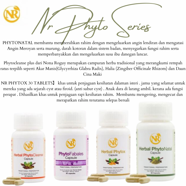 NonaRoguy (Phytox, Phytocleanse) & HERBAL PHYTONATAL 90'S & HERBAL ...