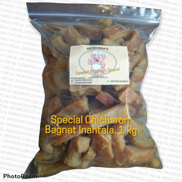 Sister Mina's Special Chicharon Bagnet Inantala Timplado (Ready to Fry ...