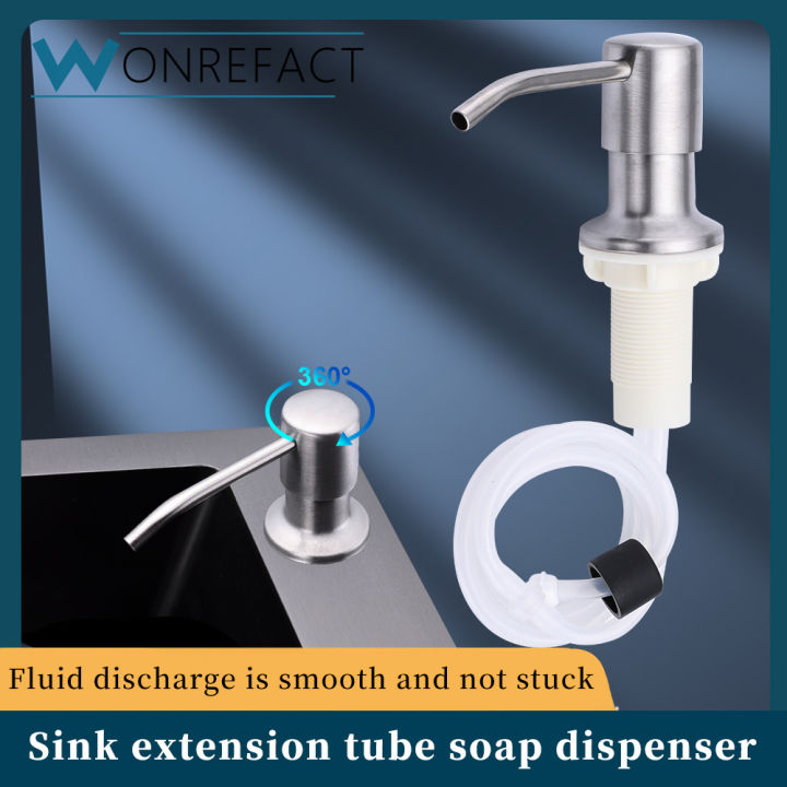 Kitchen Dishwasher Soap Dispenser Liquid Detergent Pump Dispenser Push ...