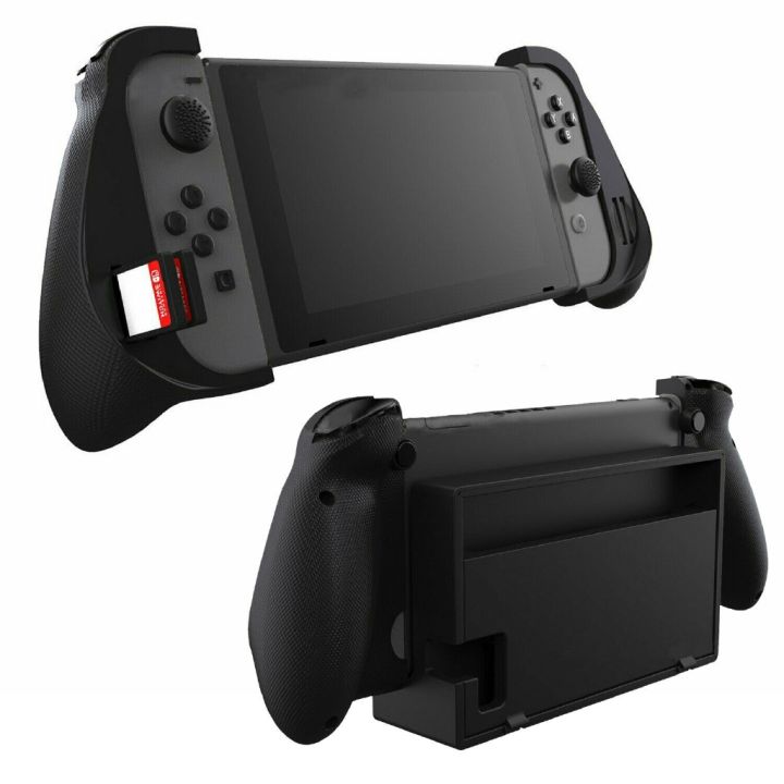 Dockable Trigger Grips Case with Game Storage for Nintendo Switch ...