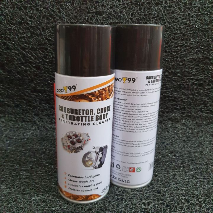 Hot Pro 99 Carburetor Choke & Throttle Body Penetrating Cleaner 450mL ...