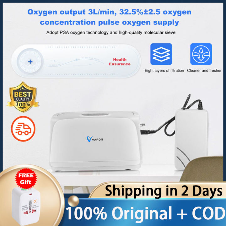 【Free Gift】Efficient Oxygen Delivery With 3L/Min Flow And 30%-35% ...