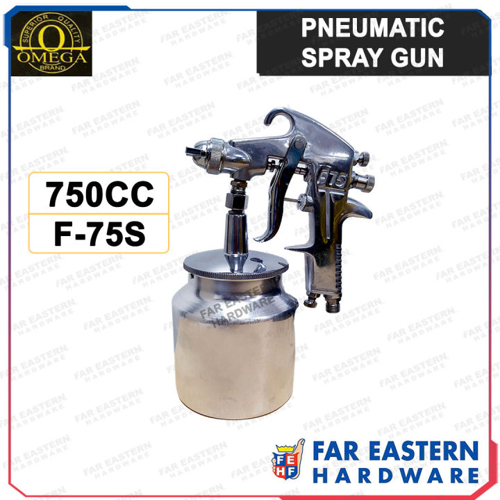 OMEGA Air Pneumatic Paint Spray Gun Paint Sprayer F-75S | Lazada PH