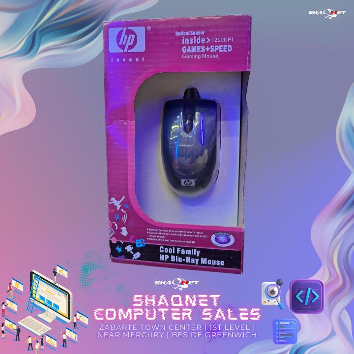 HP Blu-Ray Mouse | 1200 DPI | Gaming Mouse | Optical Sensor | [#562 ...