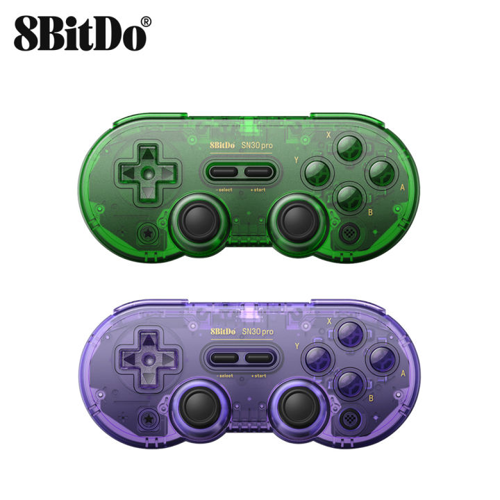 Original 8BitDo SN30 Pro Controller Wireless Bluetooth Gamepad Special Edition with Joystick for ...
