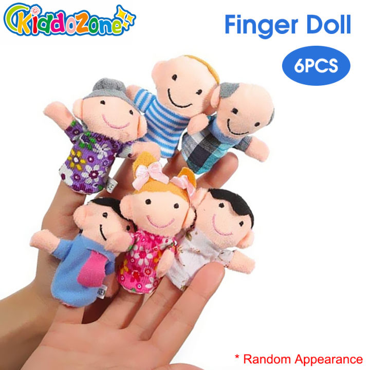 KiddoZone Finger Dolls Puppets Cartoon Animal Finger Toys Kids Finger ...