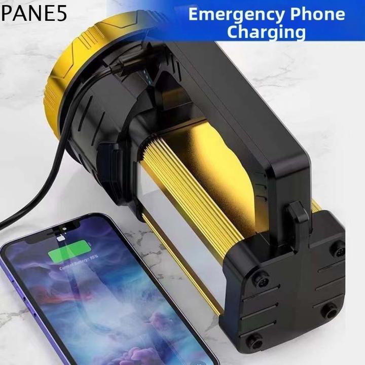 PANE5 Dimmable Camping Searchlight Anti-splash Water with Side Lights ...
