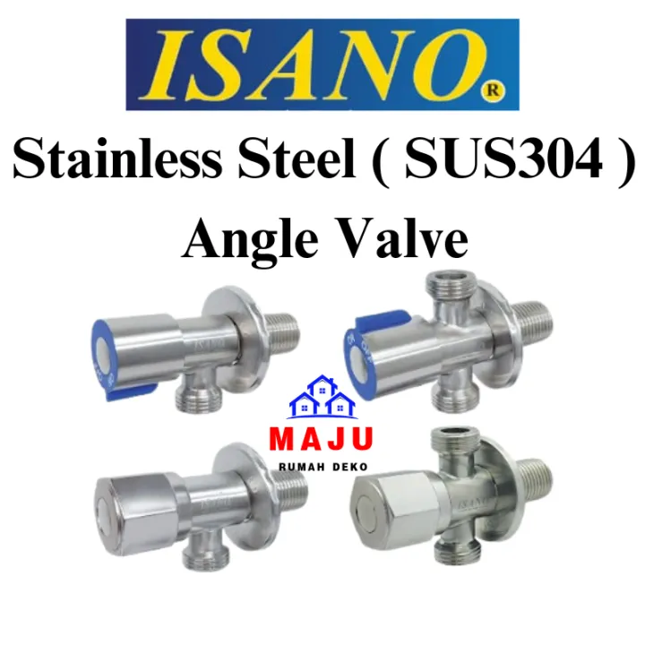 MAJU Isano Stainless Steel Angle Single Or Double Way Valve SUS304 ...