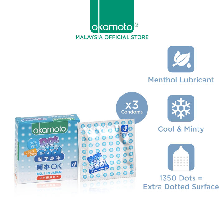 Okamoto Dot De Cool (3s) | Lazada