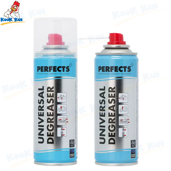 สเปรย์ PERFECTS Universal Degraeser 200ml สีฟ้า blue ทำความสะอาดกำจัด ...