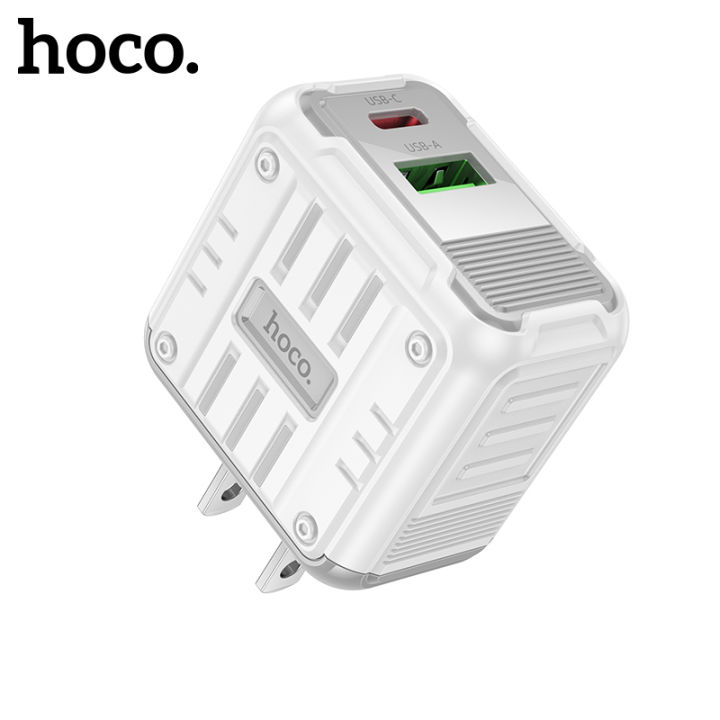New2024 C135แท้จาก HOCO อะแดปเตอร์สากลที่ชาร์จความเร็วสูง PD 20W + QC3 ...