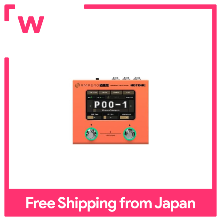 HOTONE Multi-effects pedal AMPERO Mini (Orange) | Lazada PH