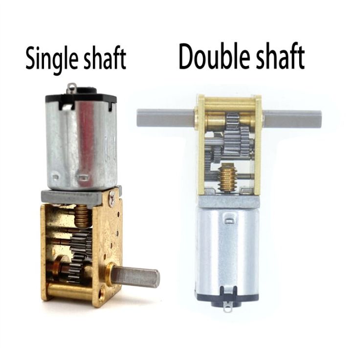 Micro Mini N20 Gear Motor DC 3V 6V 12V 4-381RPM High Torque Metal ...