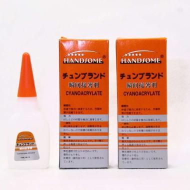 12 Pcs - Lem Korea Handsome Lem Setan W15 Power Glue Super Glue [ PILIH ...