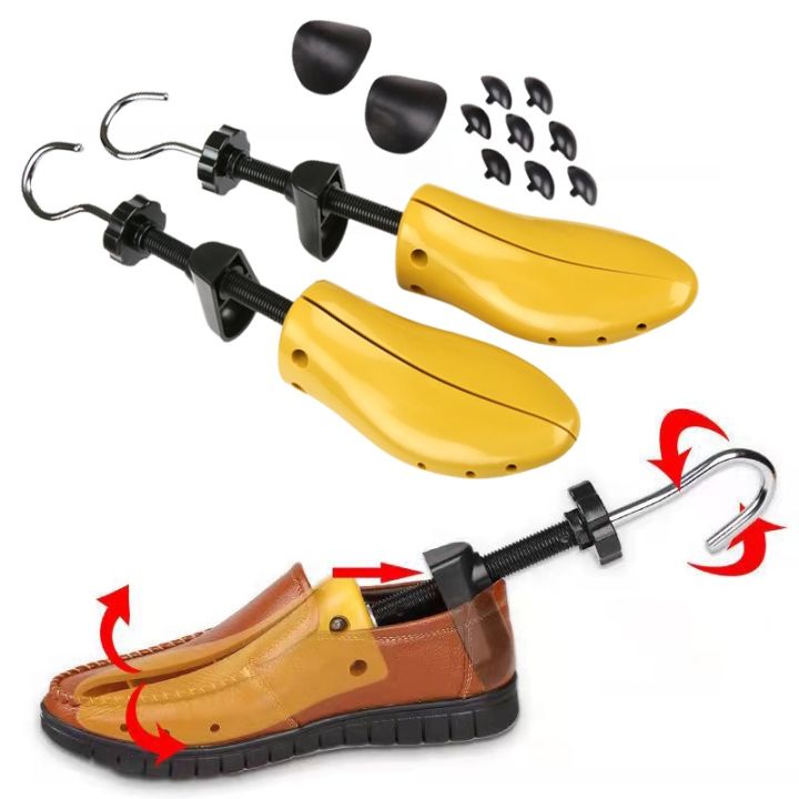 Premium Adjustable Shoes Tree Stretcher Expander Shoe Trees Plastic For ...