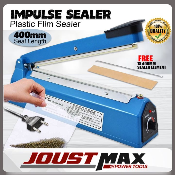 PFS-400 Impulse Sealer Machine Plastic Sealer Sealing Machine Seal ...