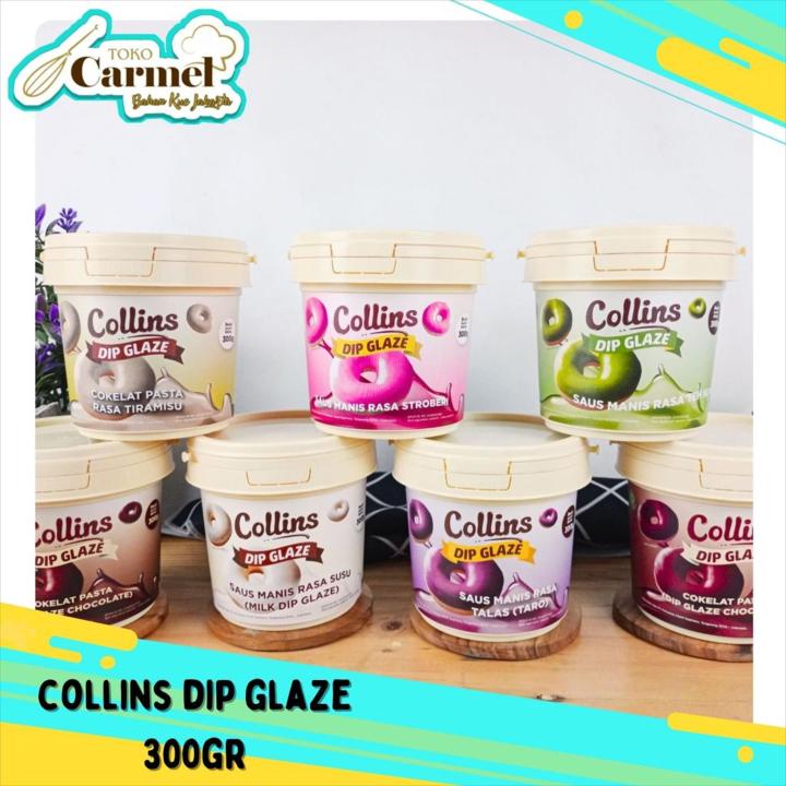 Collins Dip Glaze 300gr - Topping Dipping Glaze Aneka Rasa Chocolate ...