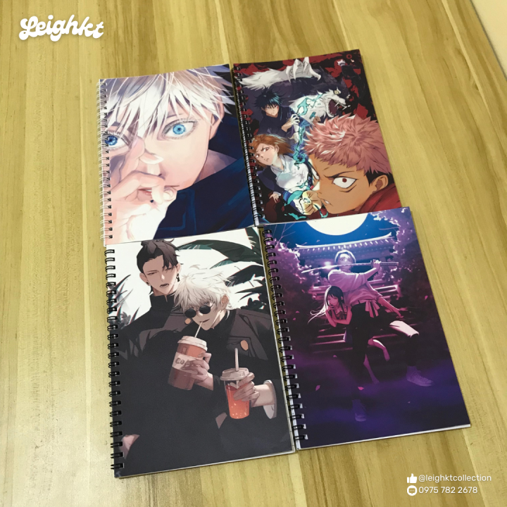 A5 Size Notebook Anime Jujutsu Kaisen Customized | Leighkt Collection ...