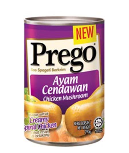 Prego Chicken Mushroom Pasta Sauce 290gm | Lazada